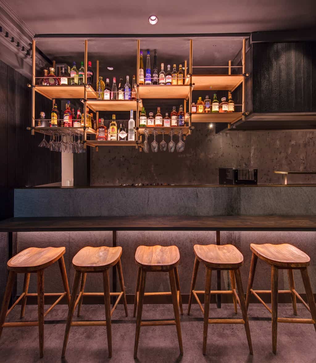 Textured wall Finish Japanese restaurant | Hachi Lifestyle